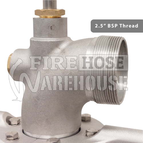 Aluminium Hydrant Standpipe 65mm (unmetered) with 2.5 inch Male BSP ou ...