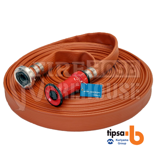 Armtex One Professional Fire Fighting Hose Kit 38mm I.D. x 30 metres ...