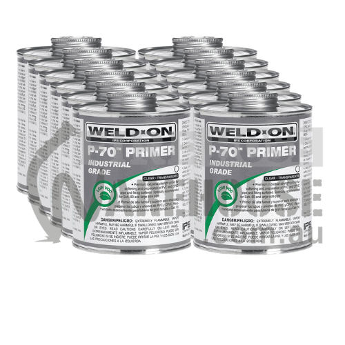 Weld-On® PVC Primer P-70™ Clear – Fire Hose Warehouse